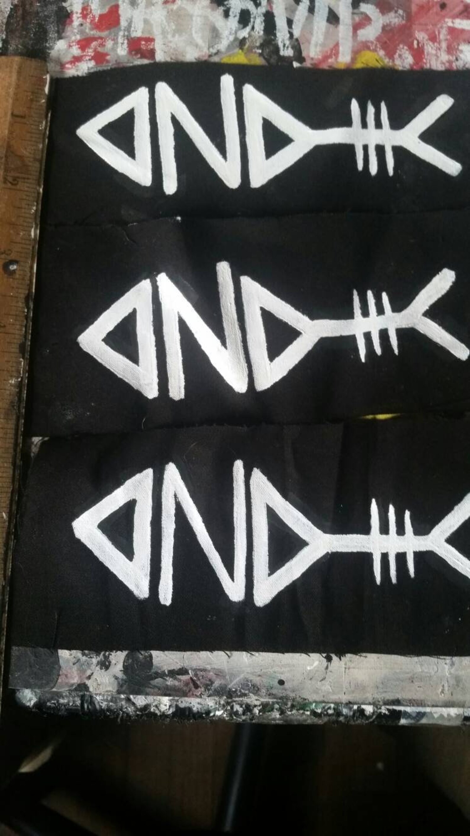 Days N Daze Days N' Daze Fish Bone Patch Folk Punk - Etsy