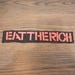 Eat the Rich Patch Punk Patches Anarchist Patches Crust Punk Folk Punk ...
