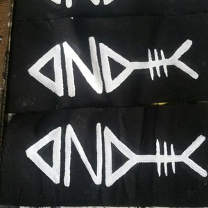 Days N Daze, Days N' Daze, Fish Bone Patch, Folk Punk Patch, Punk ...