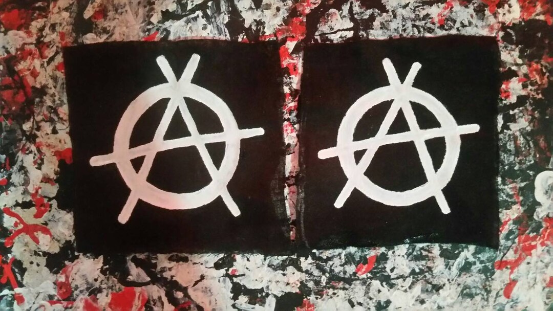 Anarchy Patch, Anarchist Patches, Punk Patch, Crust Punk Patch ...