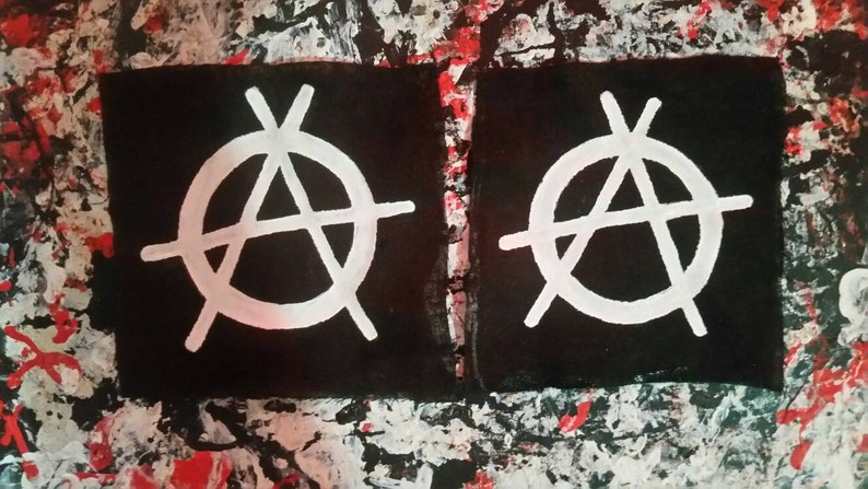 Anarchy Patch, Anarchist Patches, Punk Patch, Crust Punk Patch ...