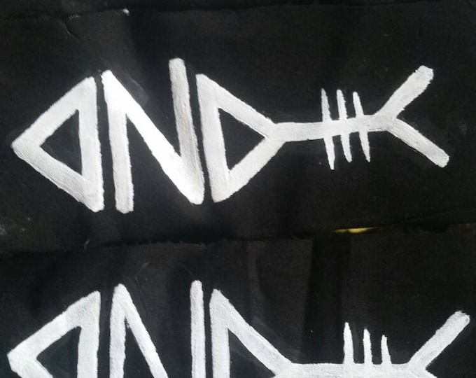 Days N Daze, Days N' Daze, Fish Bone Patch, Folk Punk Patch, Punk ...