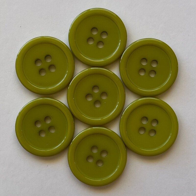 Green Buttons - Etsy