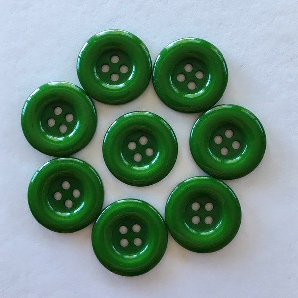 Green Buttons - Etsy