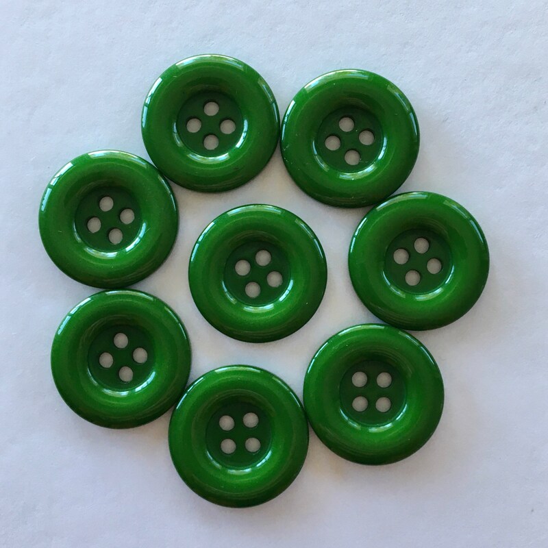 Green Buttons - Etsy