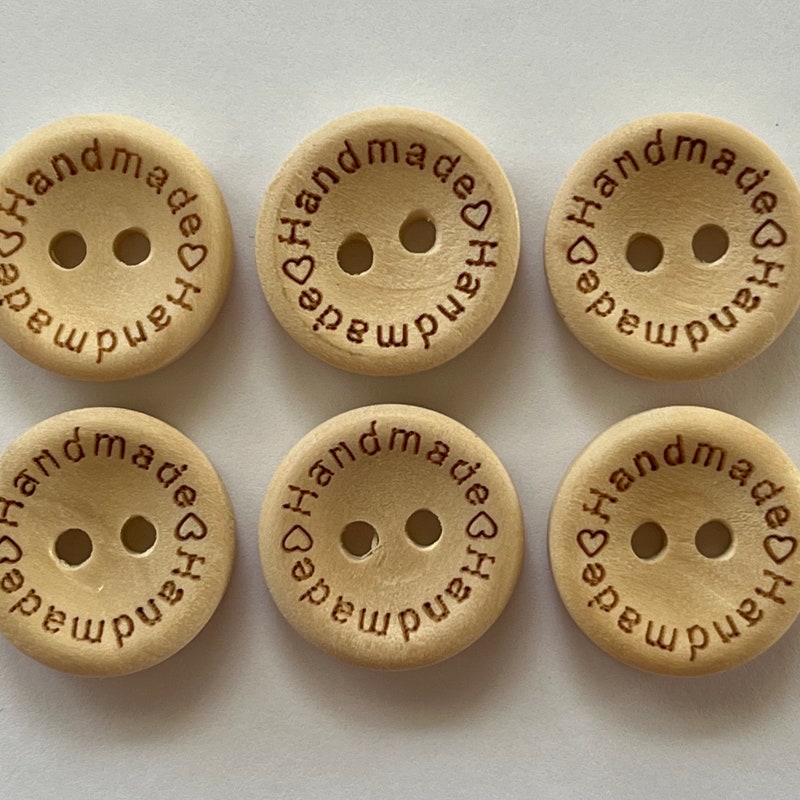 Handmade Wooden Buttons - Etsy