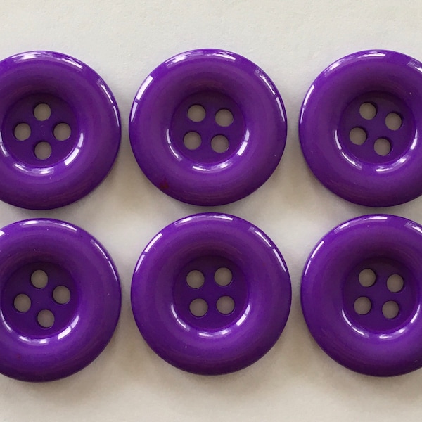 Purple Buttons - Etsy