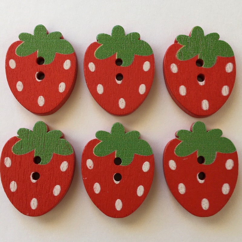 Fruit Buttons - Etsy