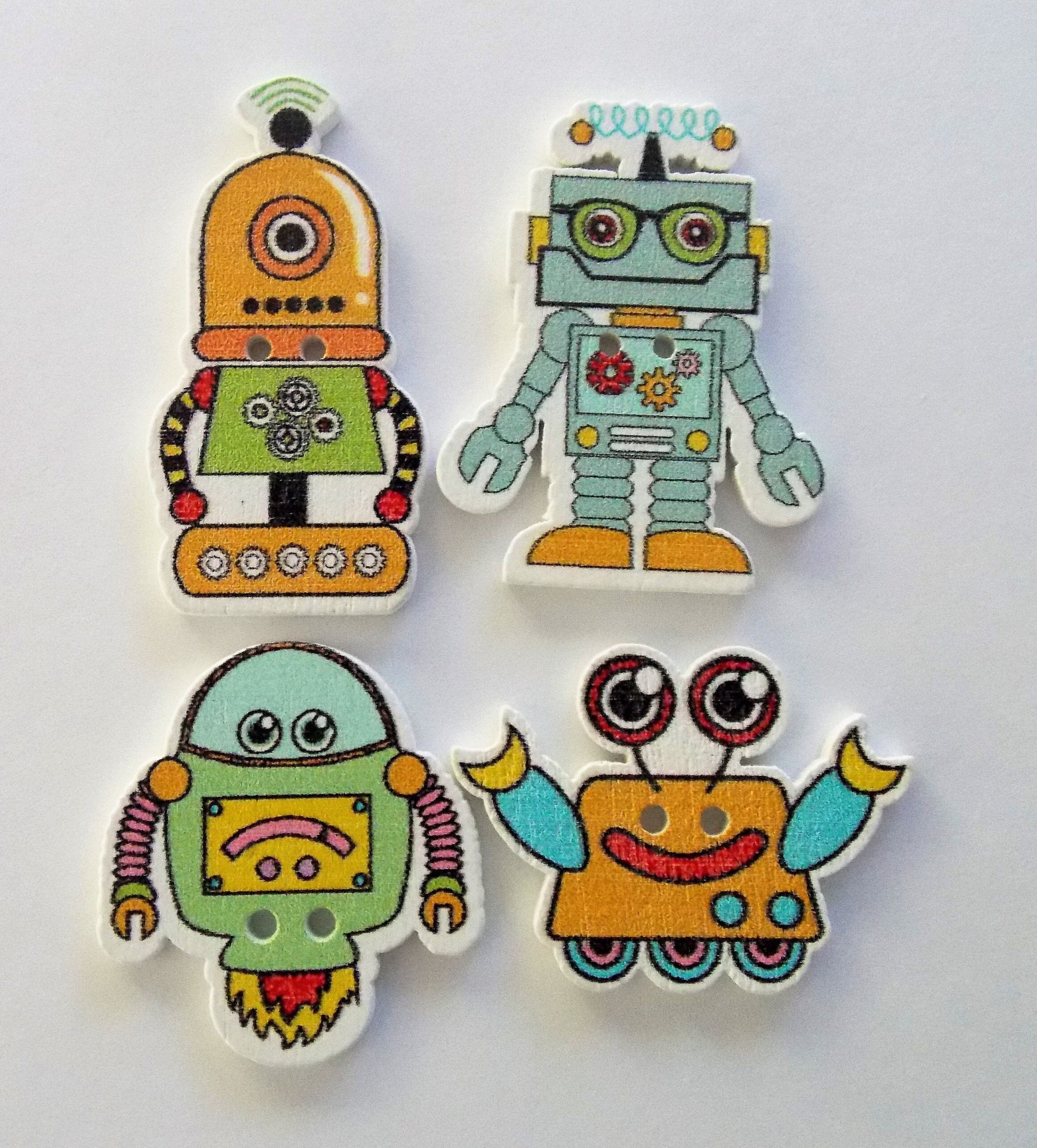 Robot Buttons Machine Buttons Cyborg Buttons Android - Etsy Canada