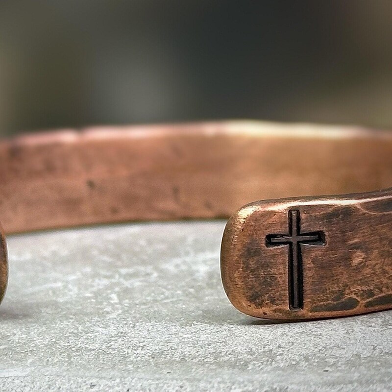 Copper Cross - Etsy