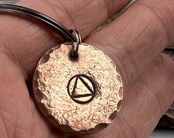 Triangle Keychain | Etsy