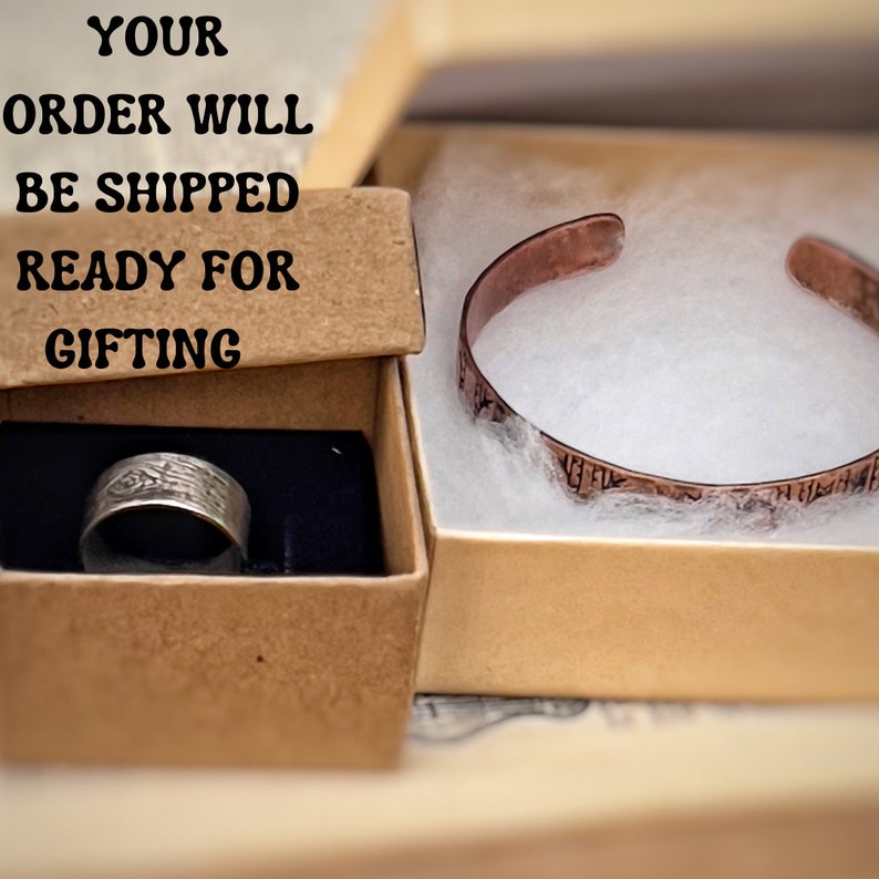 Copper Gift for Man Engraved Copper Bracelet Personalized - Etsy