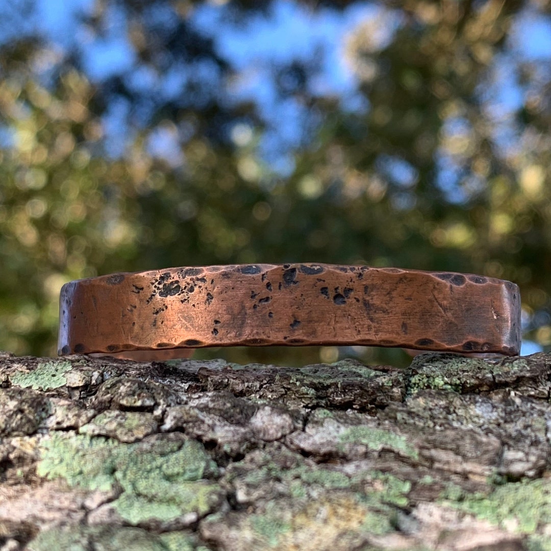 Rugged Engraved Copper Bracelet Personalized Bracelet Copper Bracelet ...