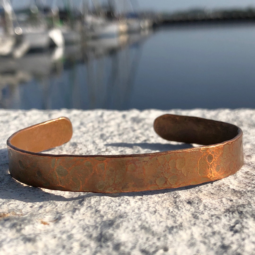 Engraved Copper Bracelet Personalized Bracelet Unisex Copper Bracelet ...