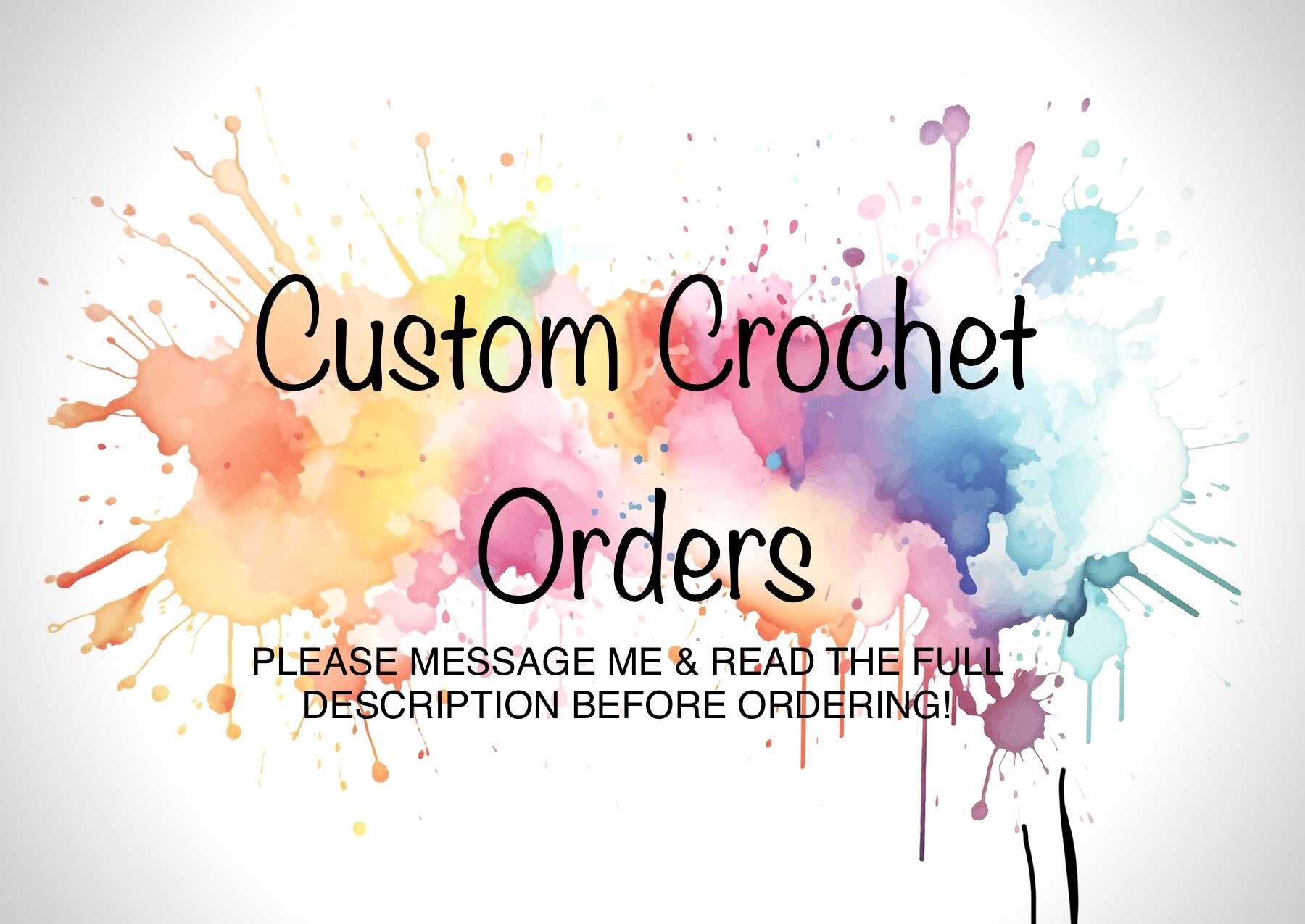 Custom Crochet Order - Etsy