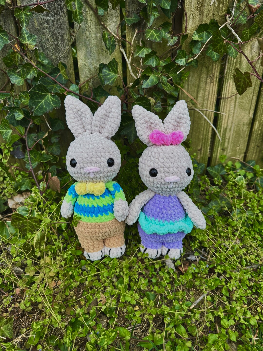Bunnies | Made-to-order | Amigurumi | Easter | Plushies - Etsy