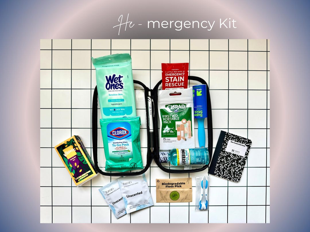 First Day of Work Emergency Kit/ Work Gift/ Promotion Gift/ Women’s ...