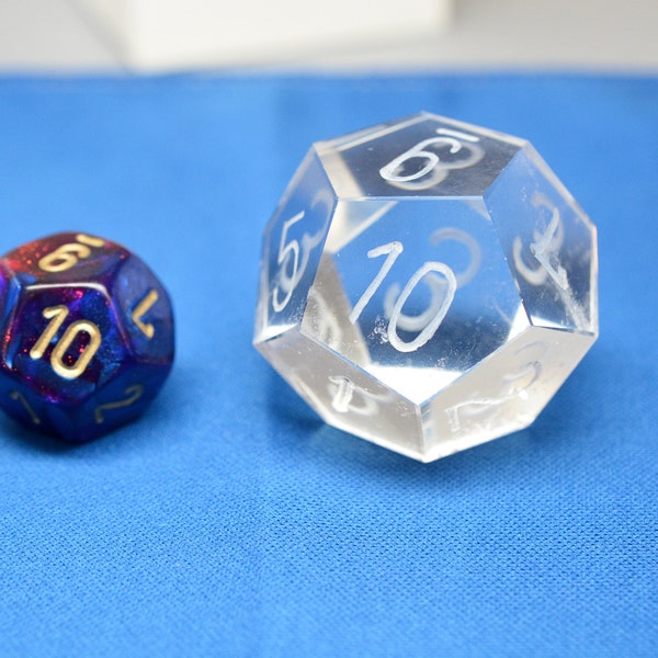 Clear Quartz Dice - Etsy