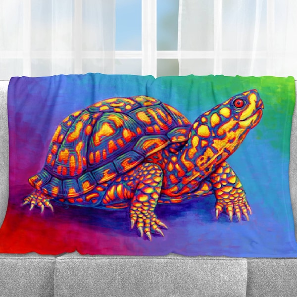 Turtle Blanket - Etsy