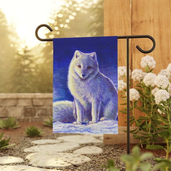 Arctic Fox Ornament - Etsy