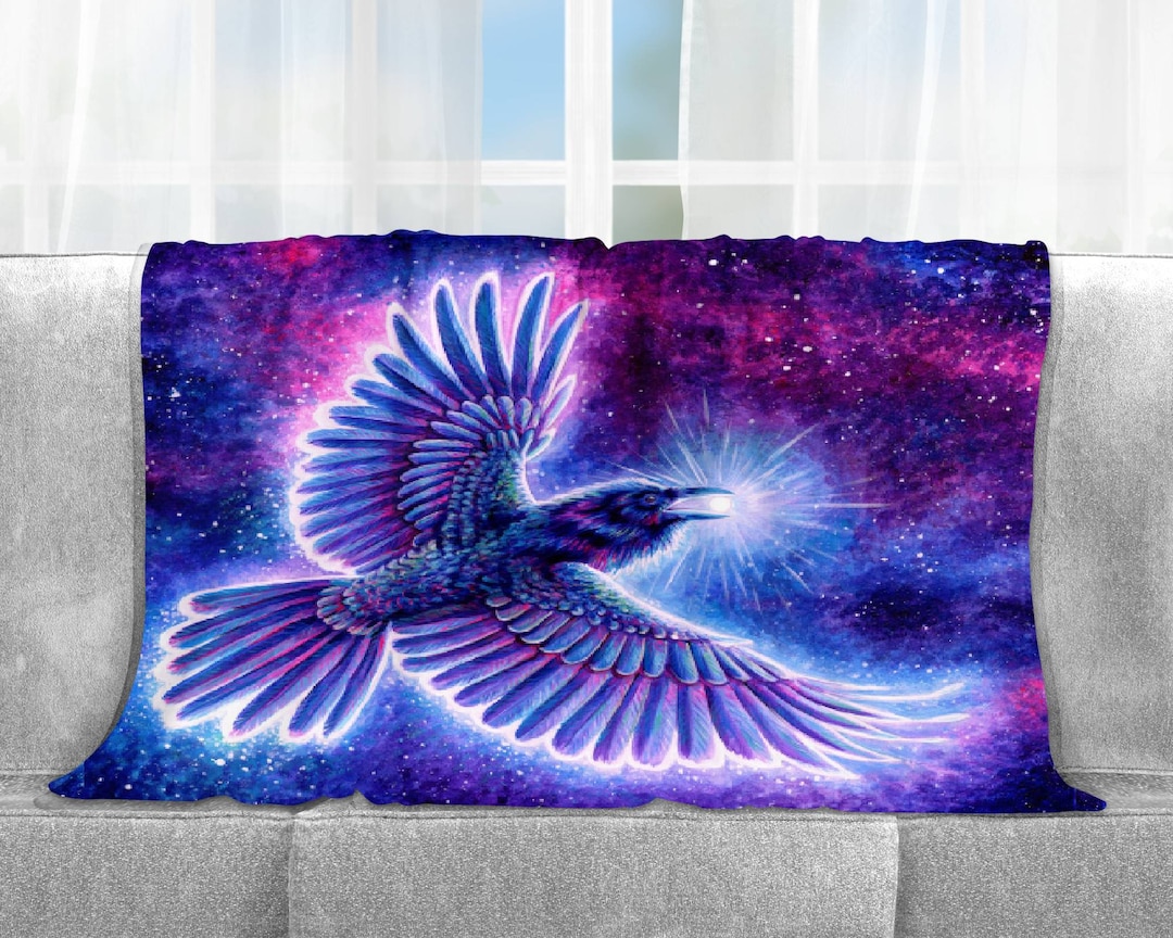 Raven Placing the Stars Galaxy Space Cosmic Celestial Spirit Animals ...
