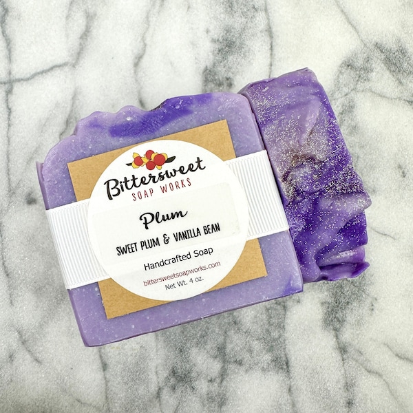 Purple Soap - Etsy