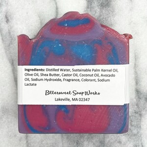 WILD BERRY Soap Handmade Natural Vegan Berry Soap - Etsy