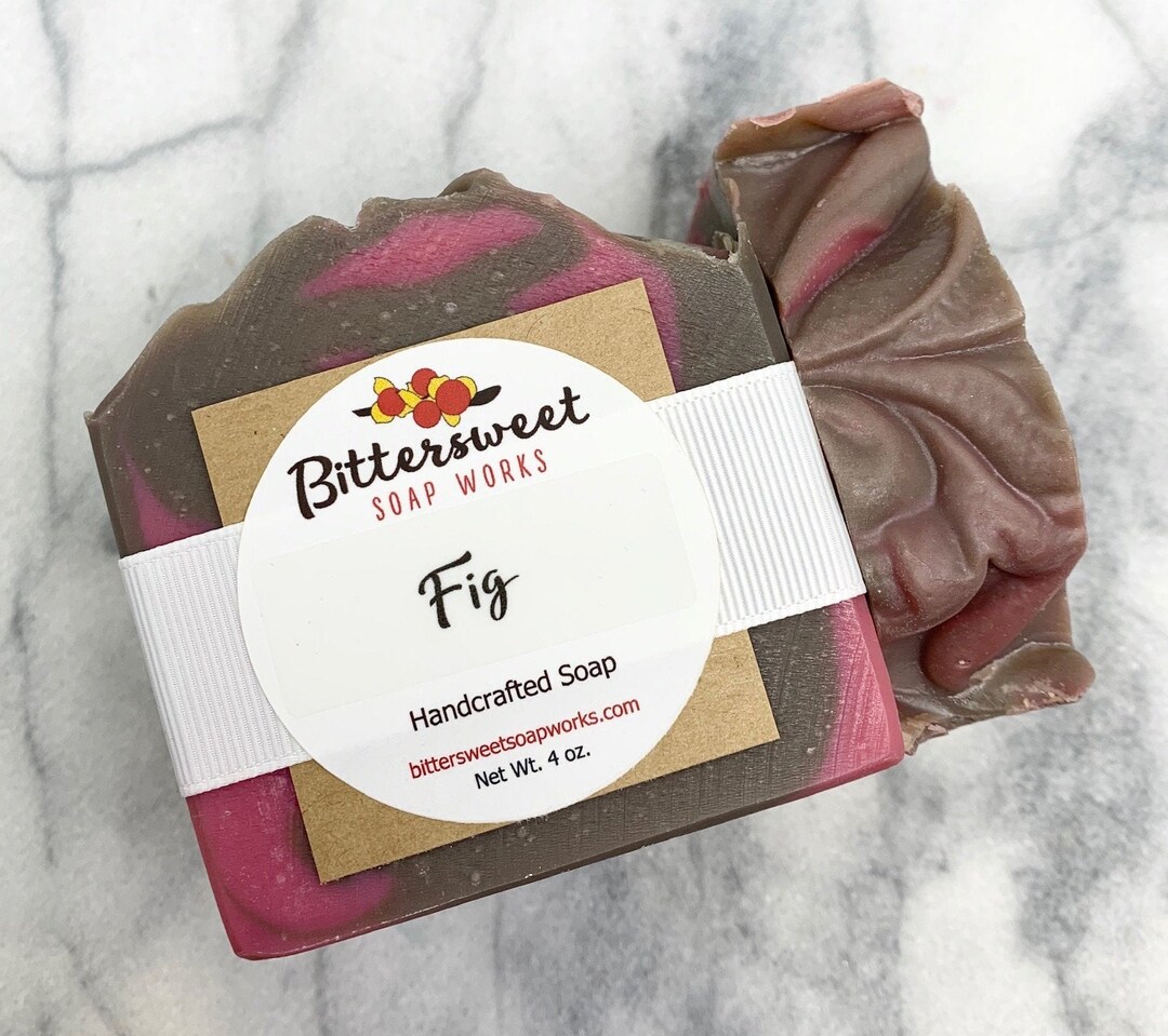 FIG Soap Handmade Natural Vegan Fig Soap - Etsy