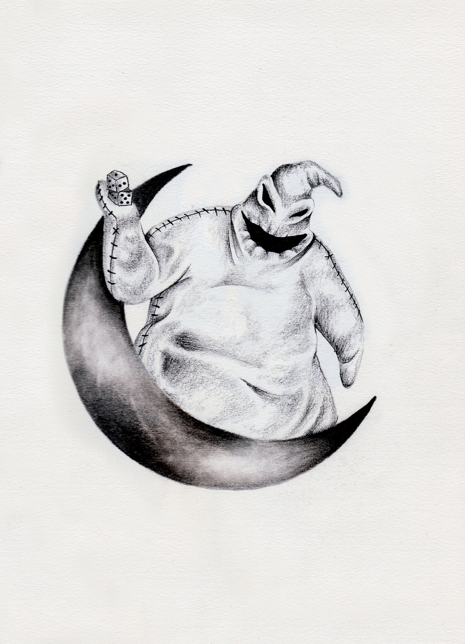 The Nightmare Before Christmas Oogie Boogie Print - Etsy