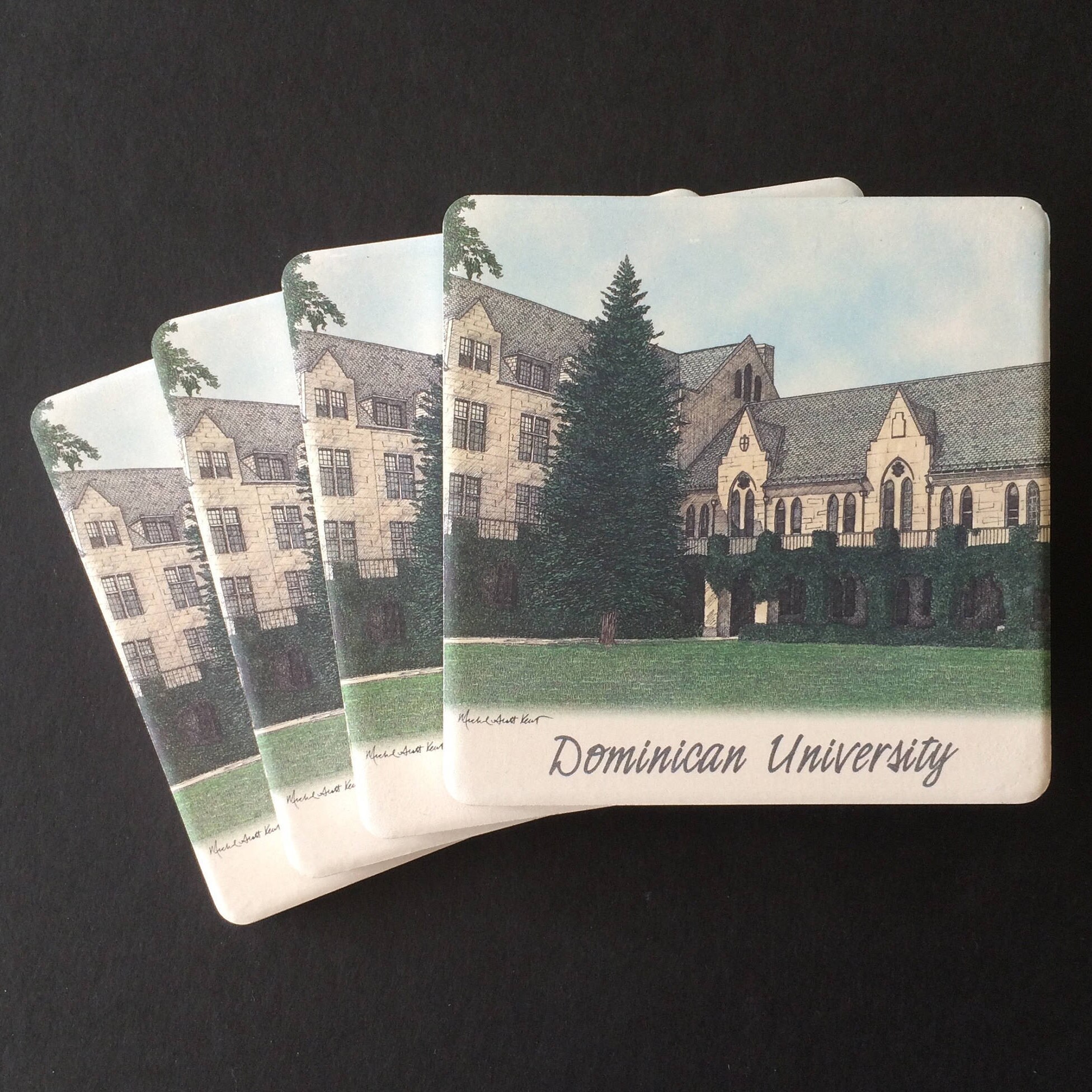 College Coaster Dominican University College Gift Michael - Etsy
