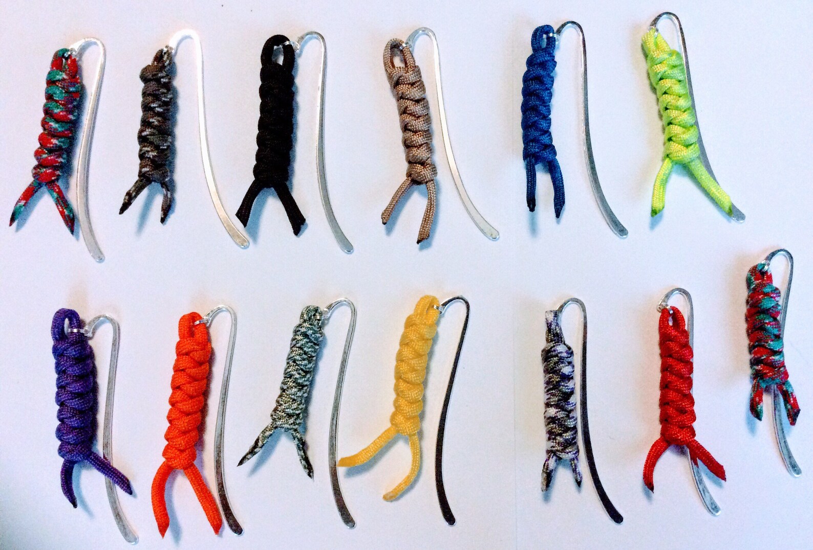 Paracord Bookmark Snake Weave - Etsy