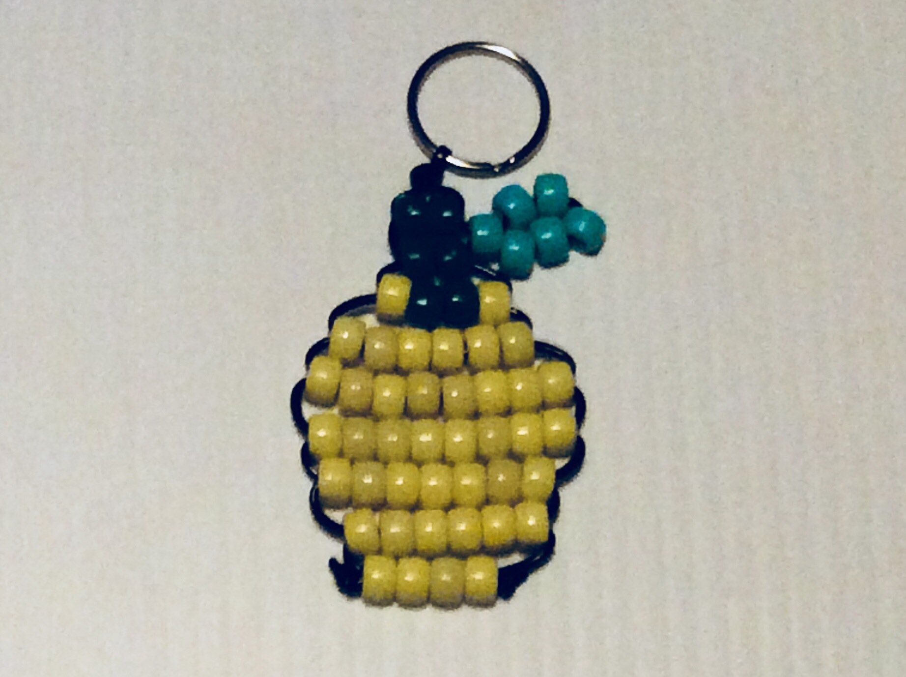 Kandi Apple Key Chain / Zipper Pull / Ornament - Etsy