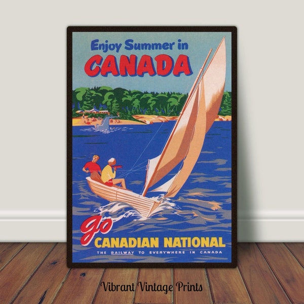 Canadian Vintage Posters - Etsy Canada