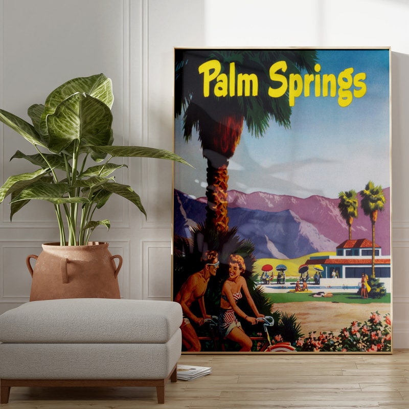 Palm Springs Art - Etsy