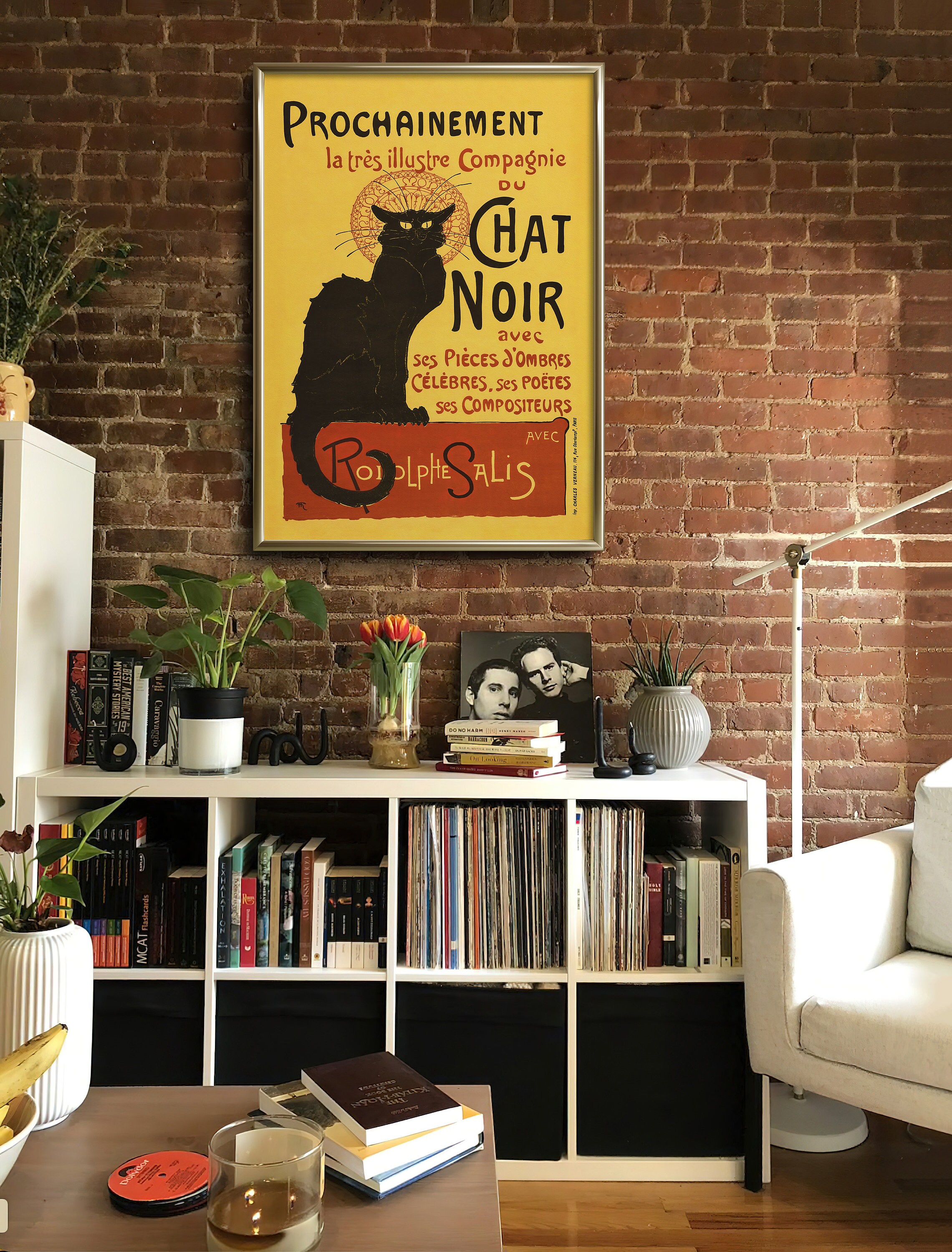 Black Cat Wall Art Chat Noir Print Vintage Poster Art - Etsy Canada
