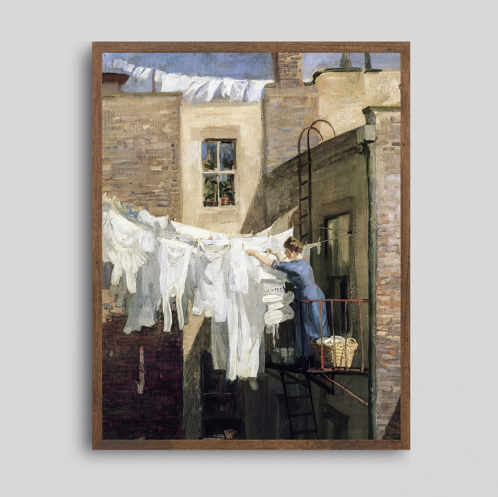 Laundry Room Print Vintage Painting Laundry Wall Art - Etsy