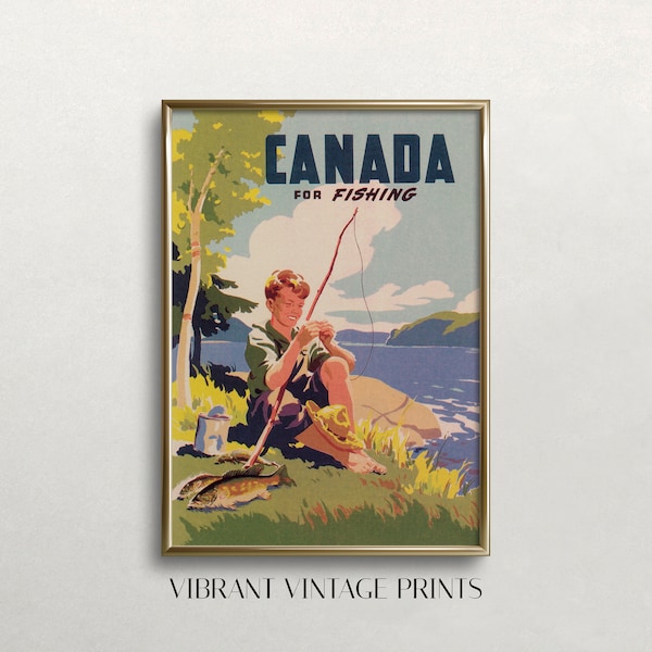 Canadian Vintage Posters - Etsy Canada