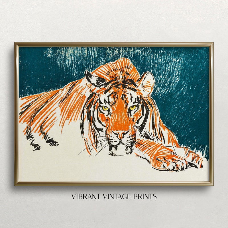 Tiger Print - Etsy