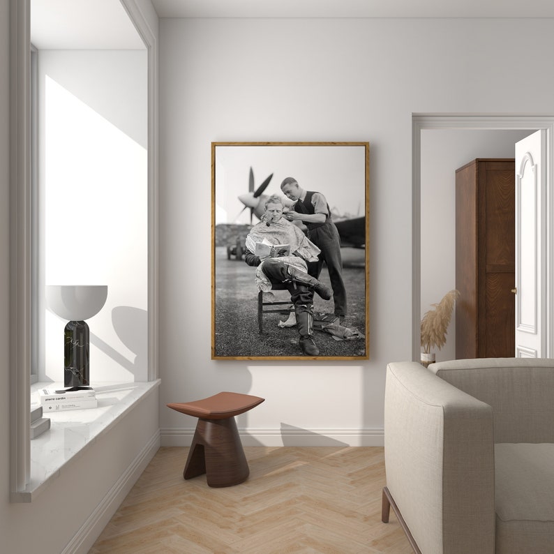 Vintage Fighter Pilot Haircut Photo: Military Wall Art (digital ...
