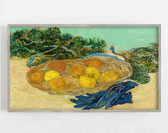 Van Gogh Lemons Art - Etsy