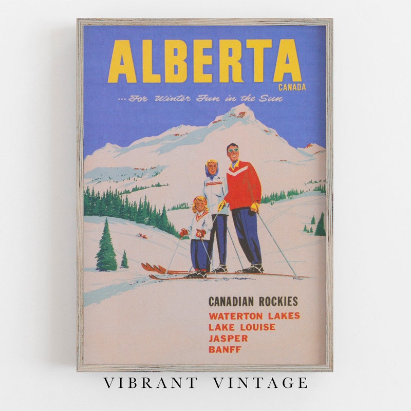 Large Alberta Posters - Etsy