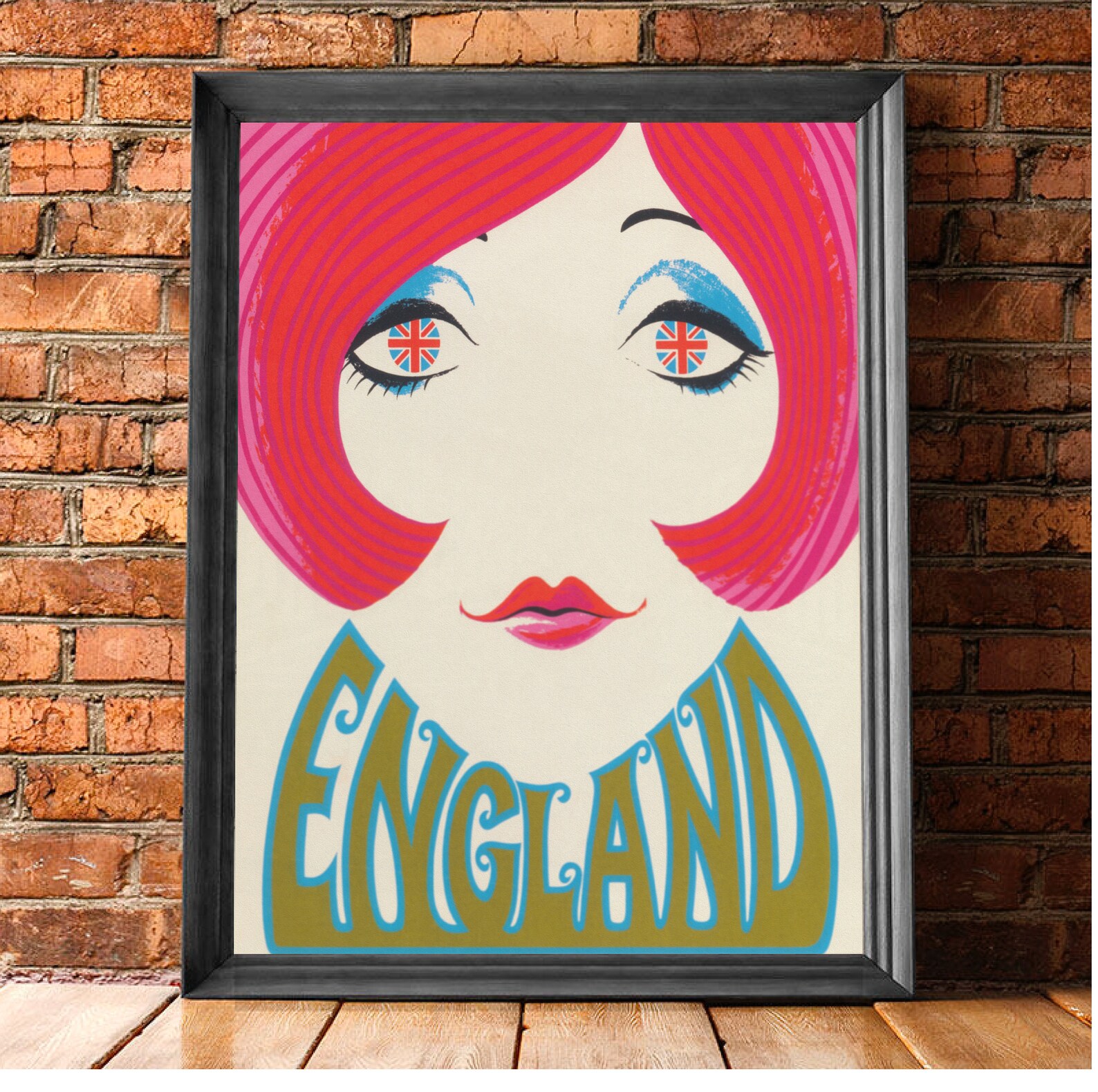 England Travel Print Vintage Travel Poster PRINTABLE Art - Etsy
