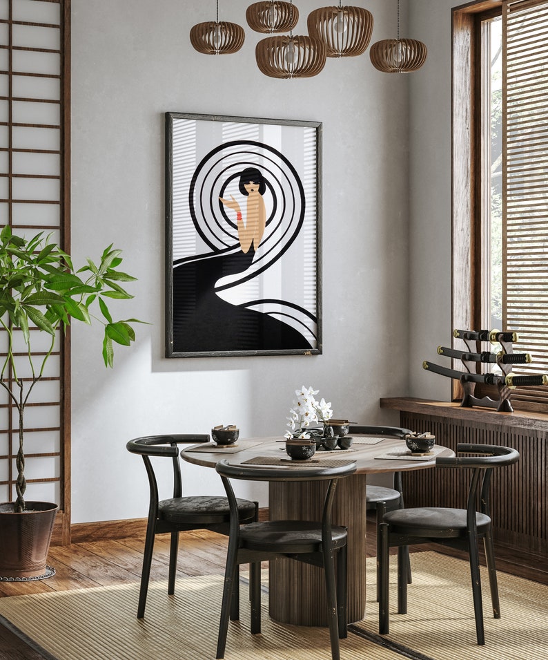 Retro Fashion Print Vintage Fashion Poster Fashion Model - Etsy