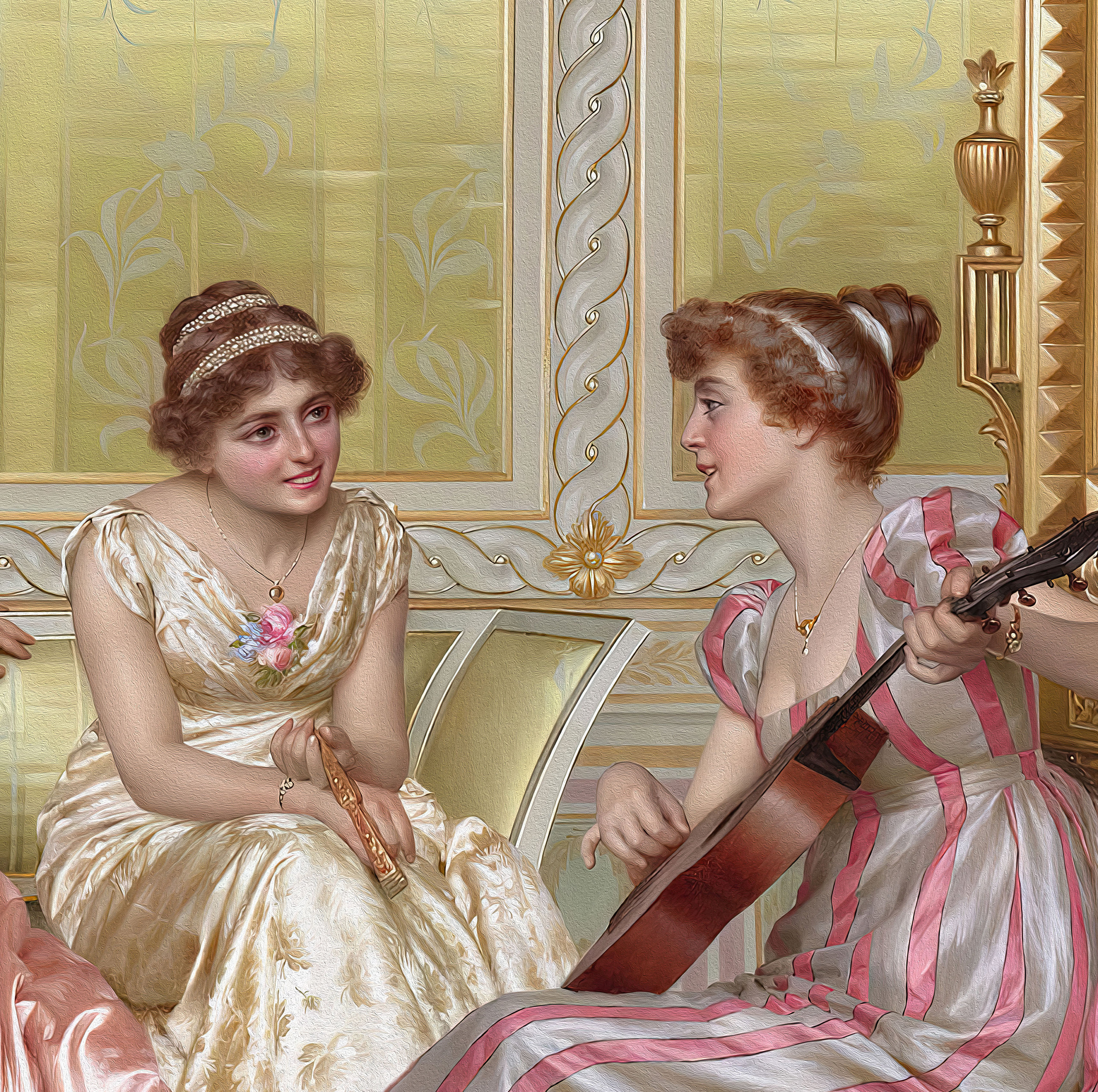 Vintage Paintings Of Women