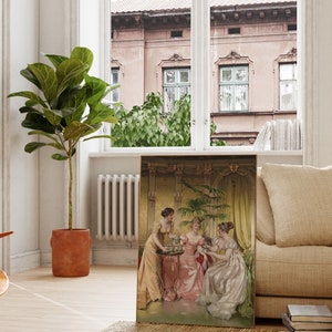 Vintage Women Wall Art | Antique Wall Decor | Vintage Wall Art ...