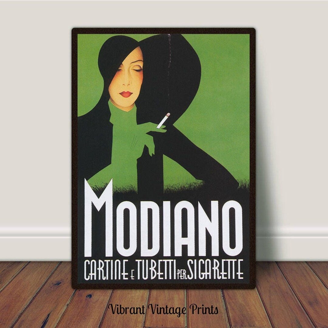 Modiano Wall Art, Modiano Print, Art Deco Wall Art, Vintage ...