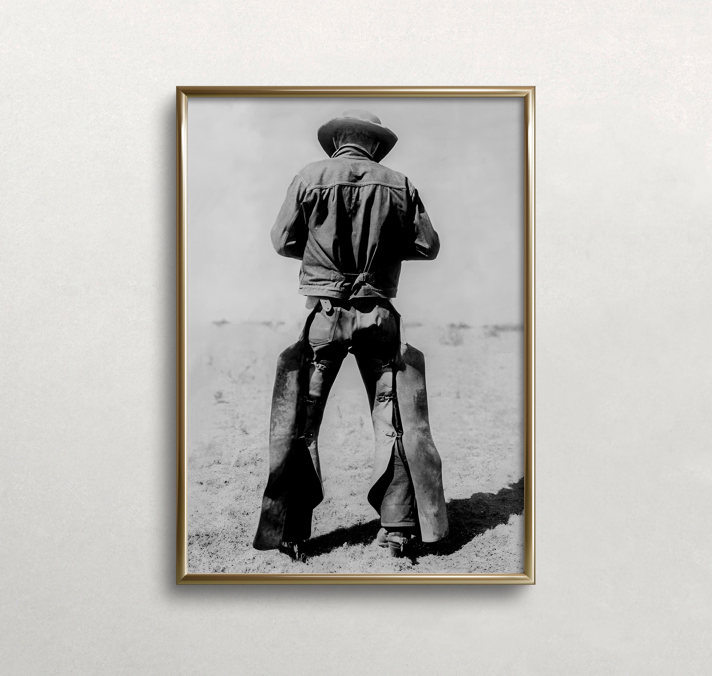 Vintage Cowboy Photo Print: Wild West Decor (digital Download) - Etsy