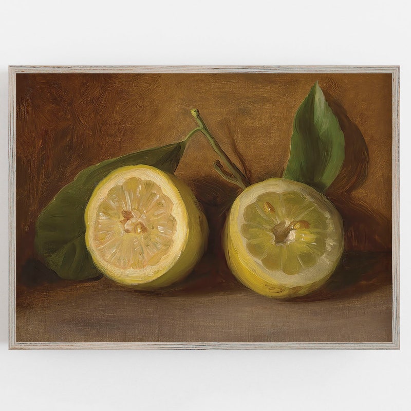 Lemon Print - Etsy