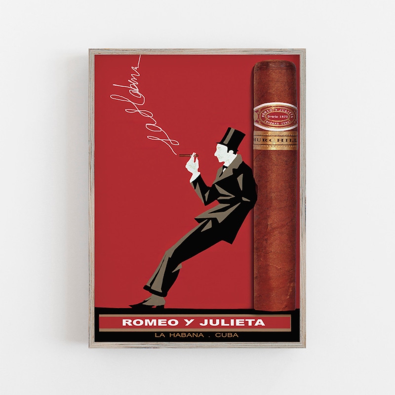 Vintage Posters Cigars - Etsy
