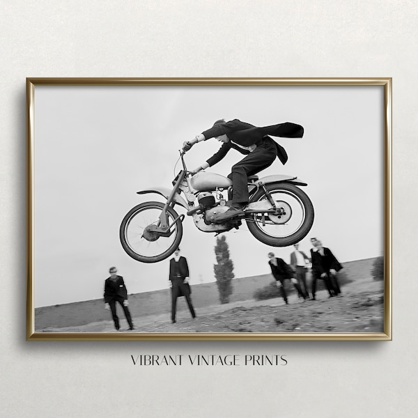 Motorcycle Print - Etsy